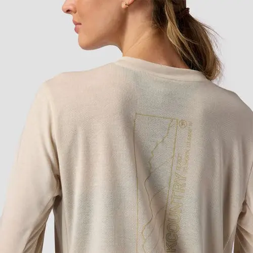 BACKCOUNTRY Slickrock Drirelease Long-sleeve Tech T-shirt - Fog