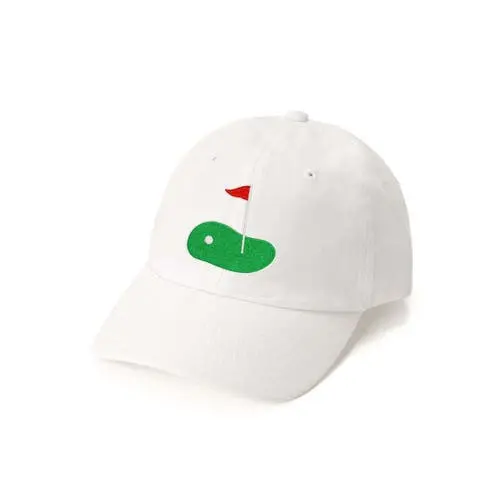 SWEET WINK Golf Baseball Cap With Patch - White