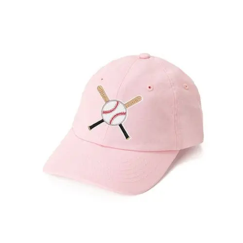 SWEET WINK Batter Up Patch Baseball Cap - Ballet Pink