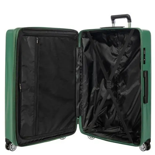 Bric'S Cervia 30" Checked Spinner Luggage - Dark Emerald