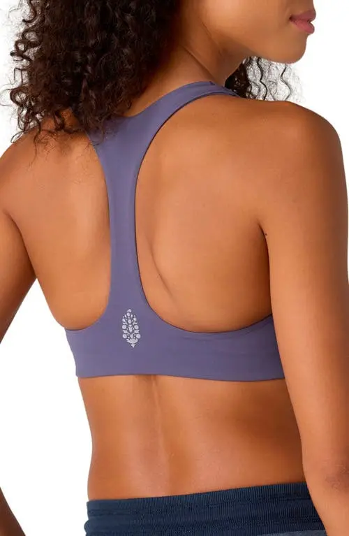 Free People Win Win Sweetheart Racerback Bra - Graphite