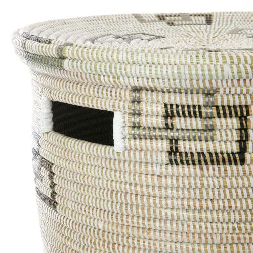 AFRICAN MODERN Perfect Match Flat Lid Storage Basket