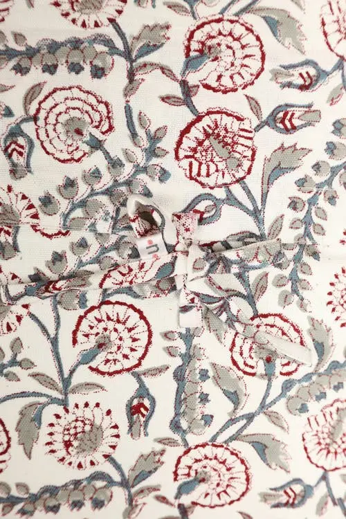 NINÉH Bloom Block Print Pillow