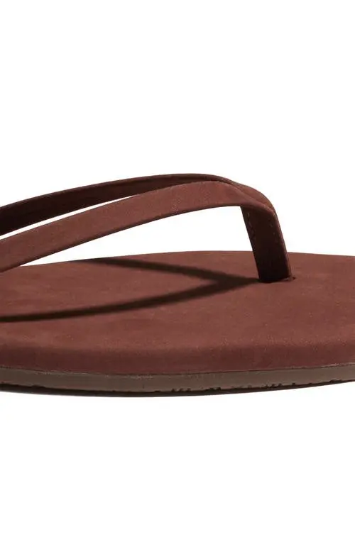 Tkees Lily Square Toe Flip Flop - Bourbon