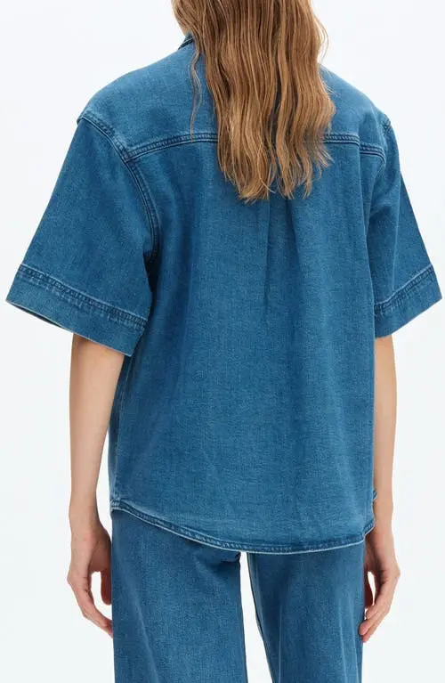 BAYEAS Zephyrine Denim Button-up Shirt