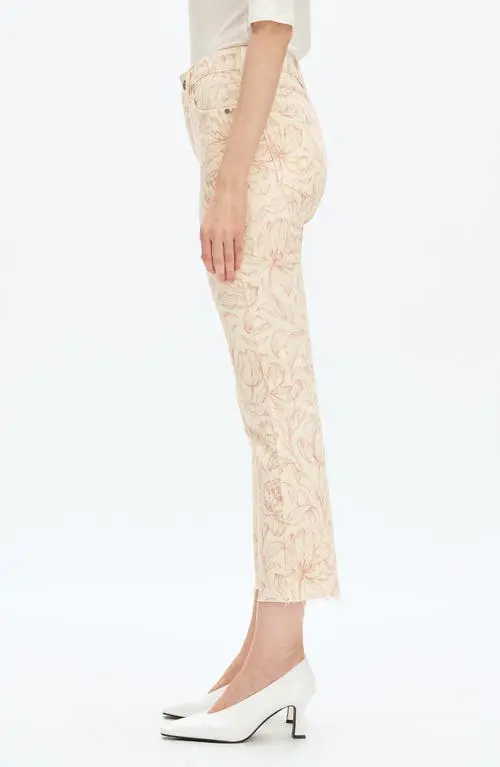 BAYEAS Dublin Floral Straight-leg Jeans
