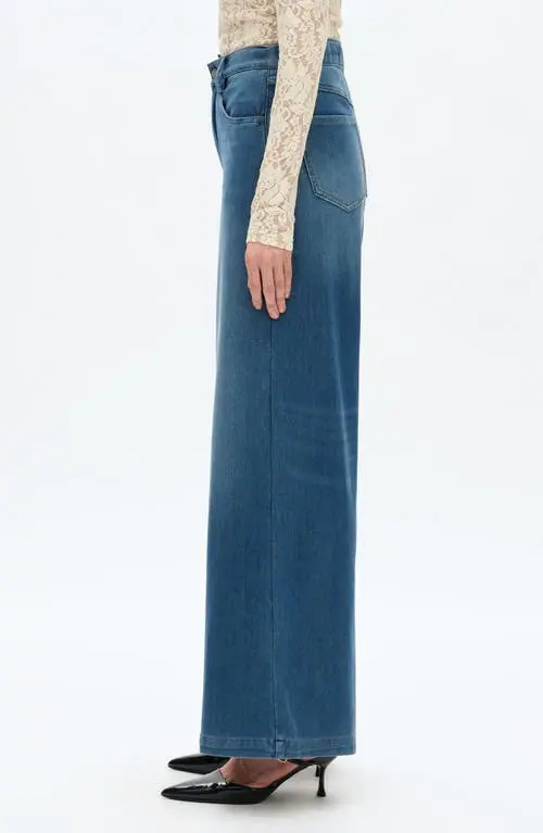 BAYEAS High-waist Wide-leg Jeans