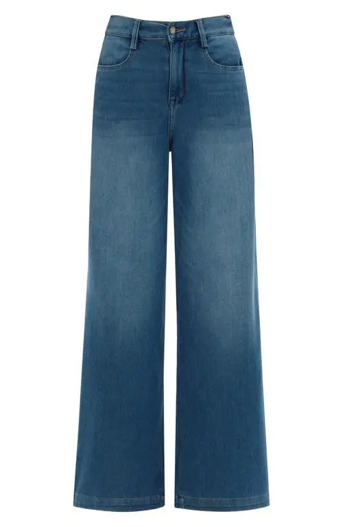BAYEAS High-waist Wide-leg Jeans