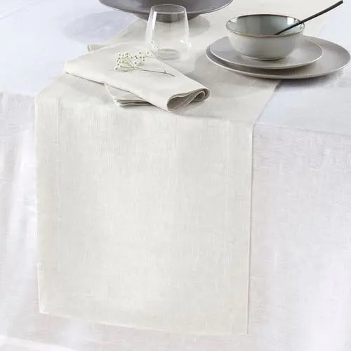 Solino Home Linen Dinner Napkins Set Of 6, 20 X 20 Inch For Dining Table