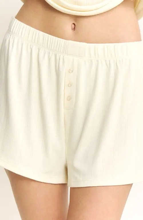 Honeydew Intimates Blissful Pointelle Short Pajamas - Rays