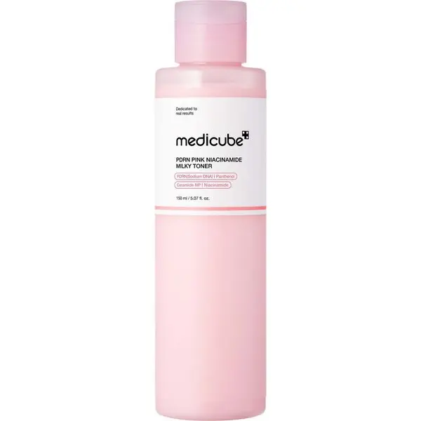 Name Medicube Pdrn Niacinamide Milky Toner - Pink