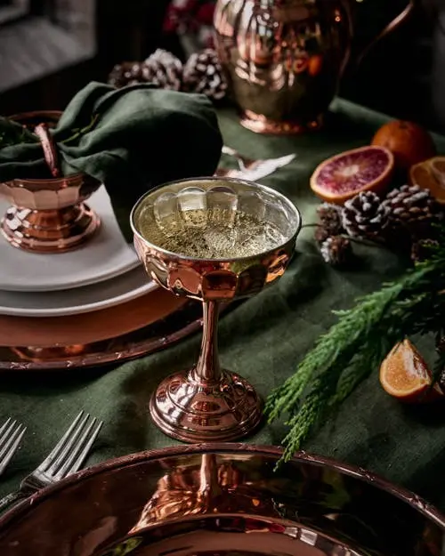 COPPERMILL KITCHEN Vintage-inspired Coupe Glasses