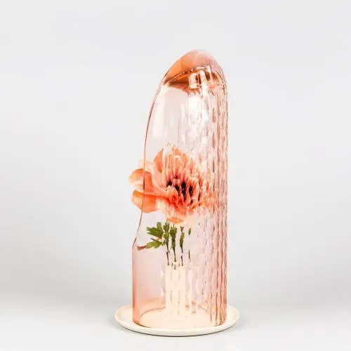FORM & SEEK Op-vase - Pink - Large