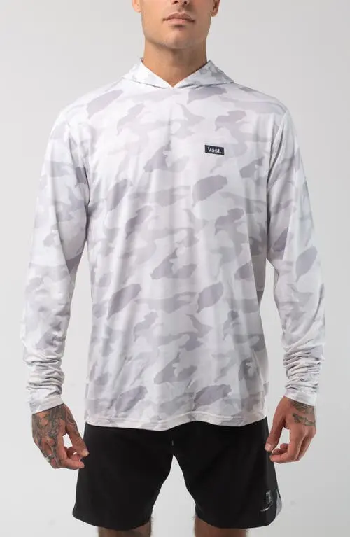 VAST Aqua Terra Camo Tech Performance Hoodie