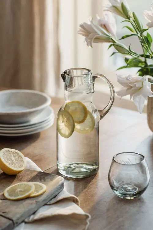 VILLA LUA HOME Blown Glass Jug
