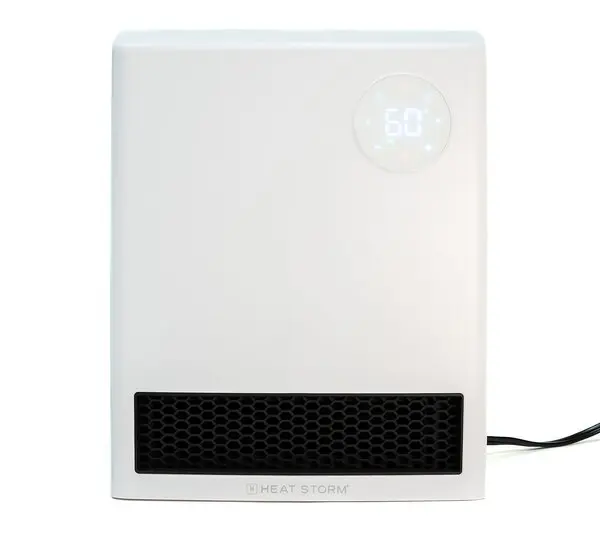 HEAT STORM 1500 Watt Ceramic Wall Heater With W I-fi - One-color