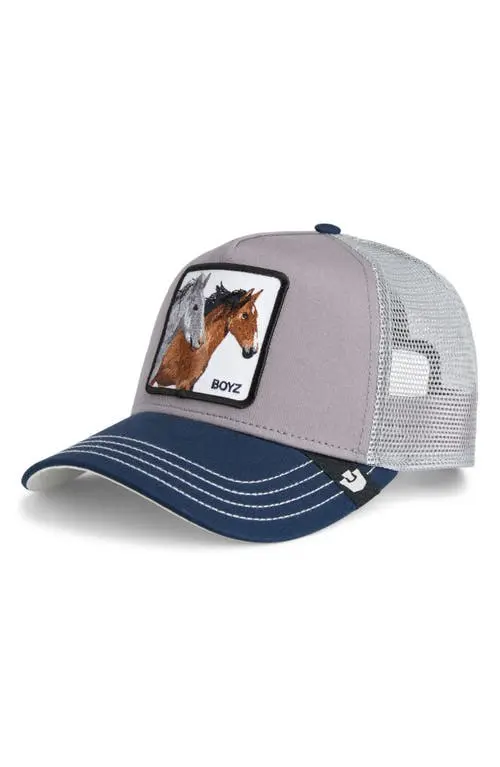 GOORIN BROS The Boyz Trucker Hat - Gray/navy