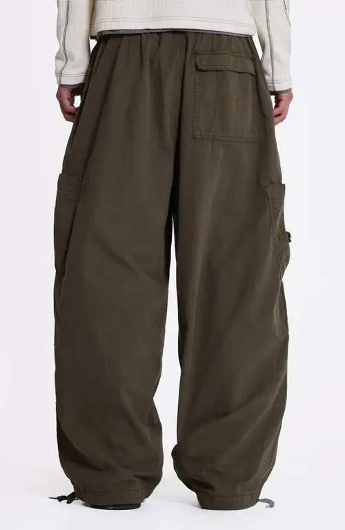 JADED LONDON Cotton Cargo Parachute Pants