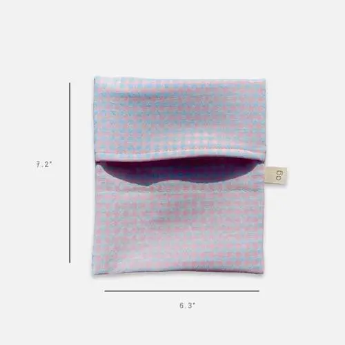 ARDENT GOODS Double Layer Gingham Food Bag Set