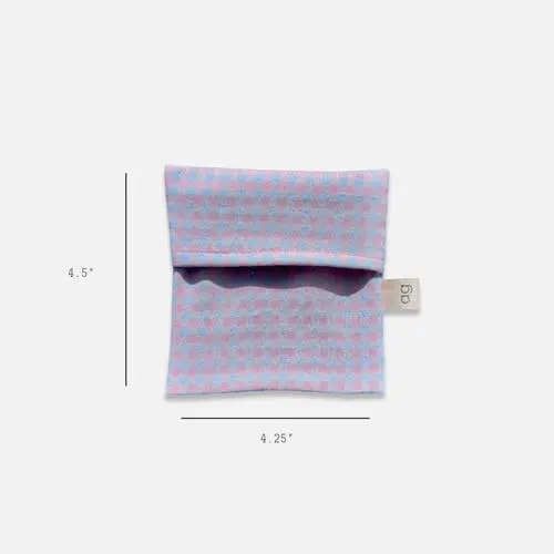 ARDENT GOODS Double Layer Gingham Food Bag Set