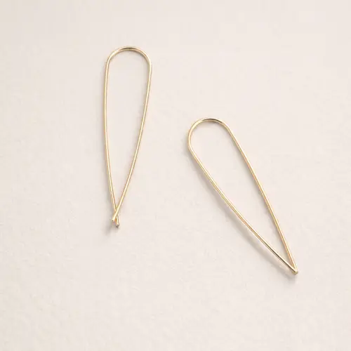 SHEENA MARSHALL JEWELRY Telluride Threader Earrings - 14k Gold Fill