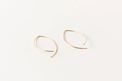 SHEENA MARSHALL JEWELRY Poppy Threader Earrings - 14k Gold Fill