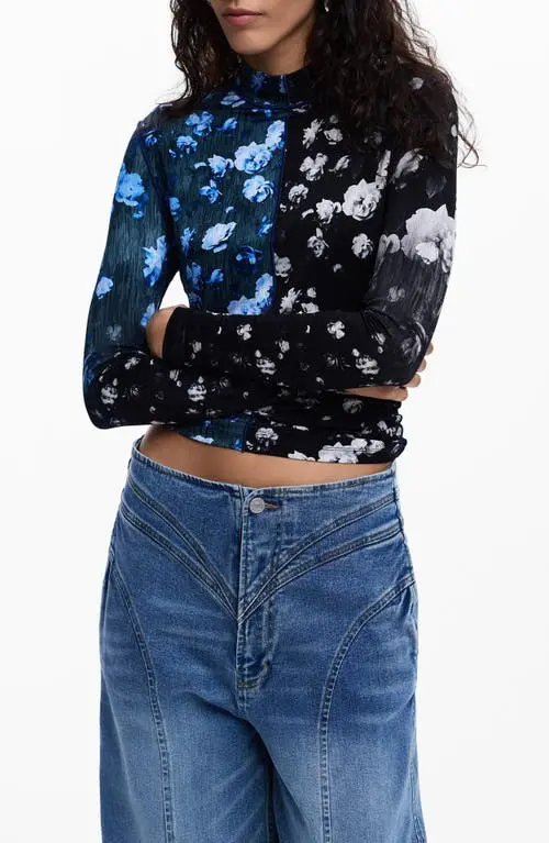 Desigual Floral Print Shirt