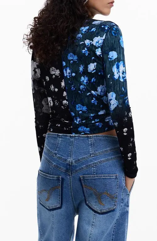 Desigual Floral Print Shirt