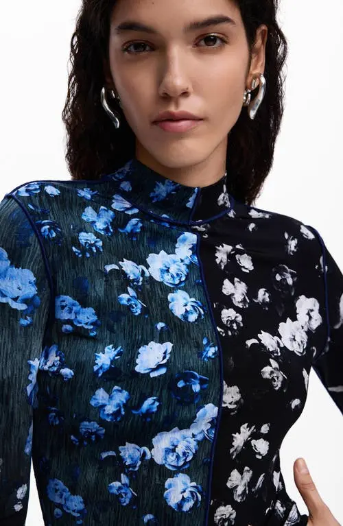 Desigual Floral Print Shirt