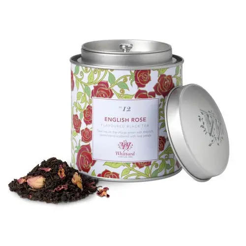 WHITTARD OF CHELSEA English Rose Loose Leaf Tea Caddy - Rose Tea