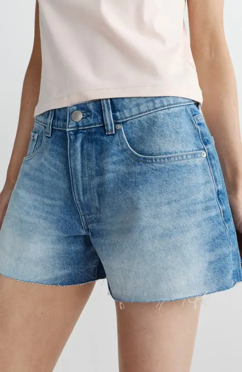 DL1961 Abby High-waist Denim Shorts - Avenue