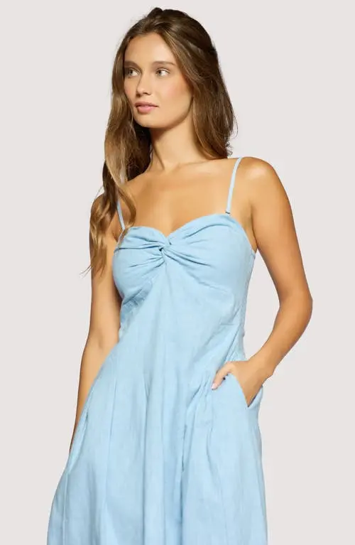 LOST + WANDER Linen And Cotton Dress