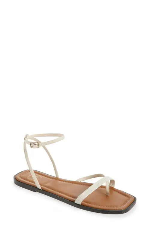ATP ATELIER Miane Ankle Strap Sandal - Linen
