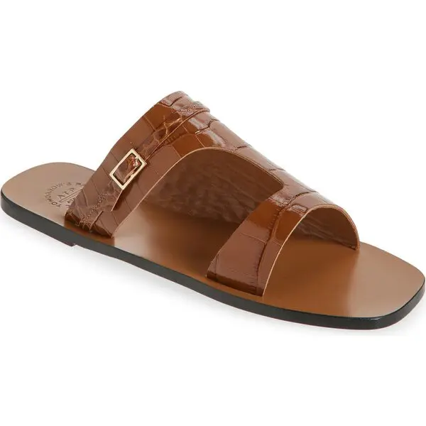 ATP ATELIER Varna Cutout Sandal - Cannella
