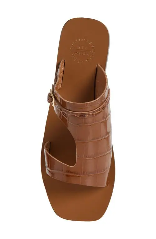 ATP ATELIER Varna Cutout Sandal - Cannella