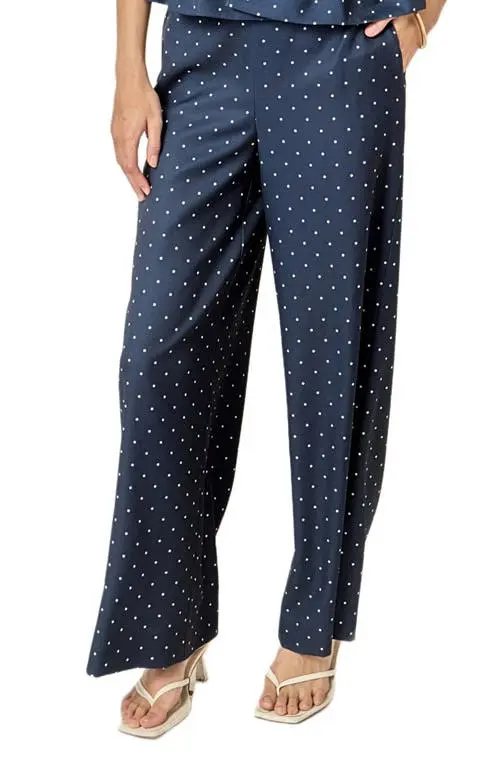 English Factory Polka Dot Wide Leg Pants