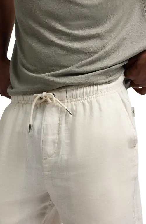 Onia Pigment Dye Linen Pull-on Short - Bone