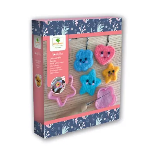 SYCOMORE Kawaii Felt Creations Kit - Multicolor