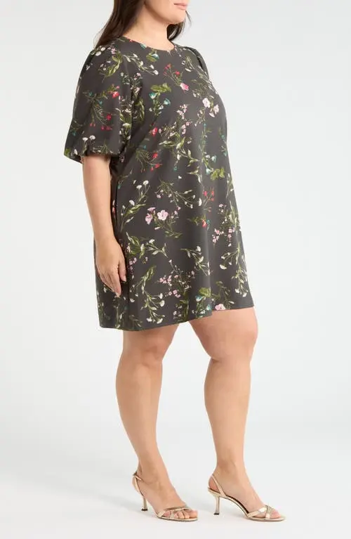 SUGARLIPS Morrigan Bubble Sleeve Shift Dress