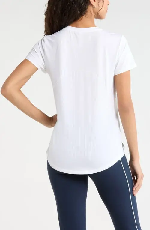 Zella Rally Mesh T-shirt - White