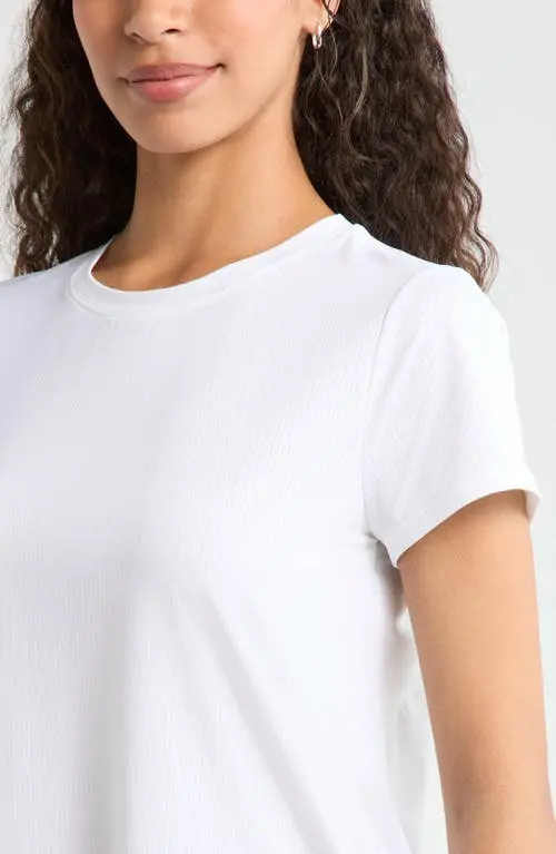 Zella Rally Mesh T-shirt - White