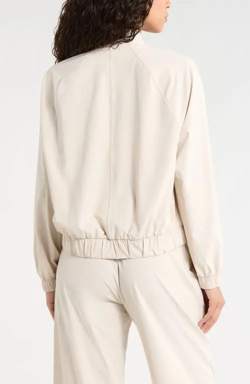Zella Atlas Bomber Jacket - Moonbeam