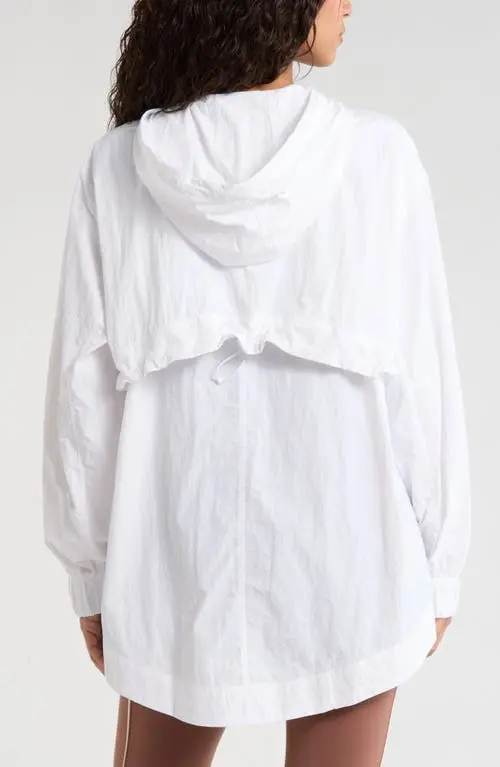 Zella Travel Lite Windbreaker Hooded Anorak