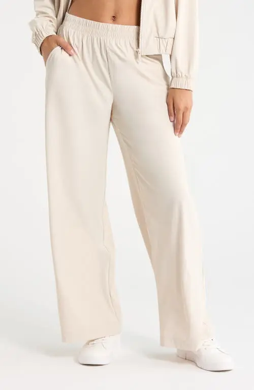 Zella Atlas Wide Leg Pants - Grey Moonbeam