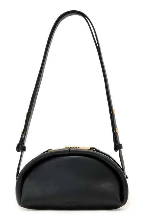 ALLSAINTS Rosalie Arc Crossbody Bag - Black