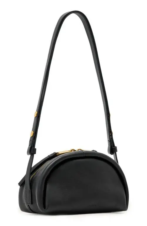 ALLSAINTS Rosalie Arc Crossbody Bag - Black