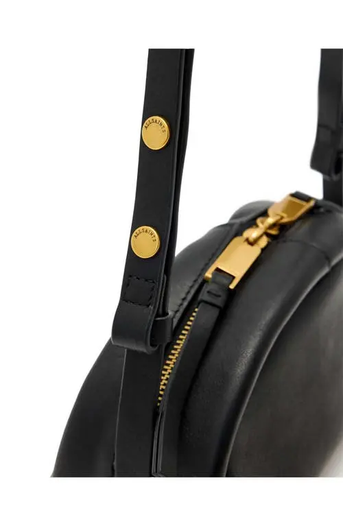 ALLSAINTS Rosalie Arc Crossbody Bag - Black