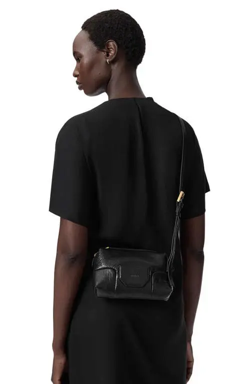 ALLSAINTS Micro Ares Crossbody Bag - Black