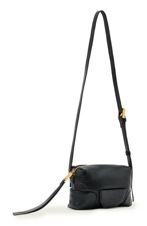 ALLSAINTS Micro Ares Crossbody Bag - Black