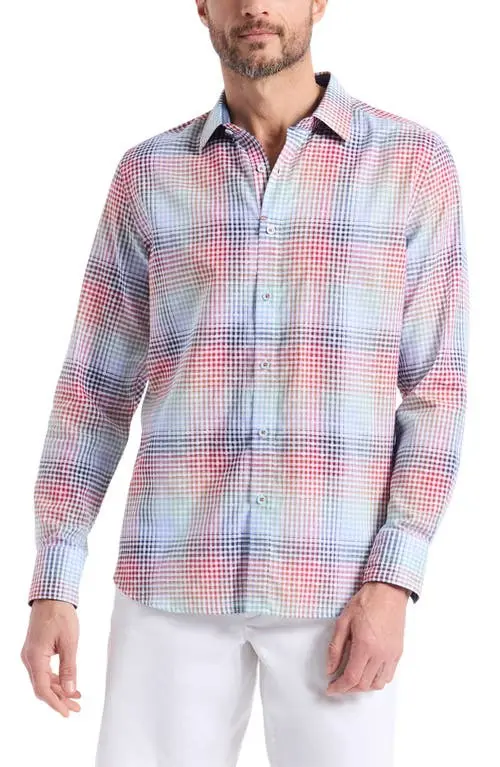Robert Graham Ligett Cotton Button-up Shirt